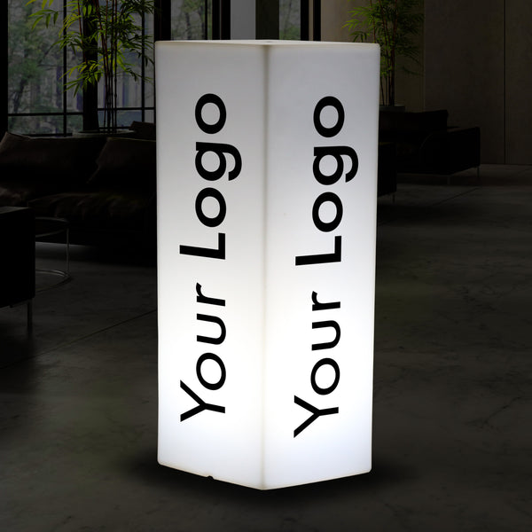 Branded Expo Exhibition Light Box, Custom Outdoor LED Column Pillar Pl ...