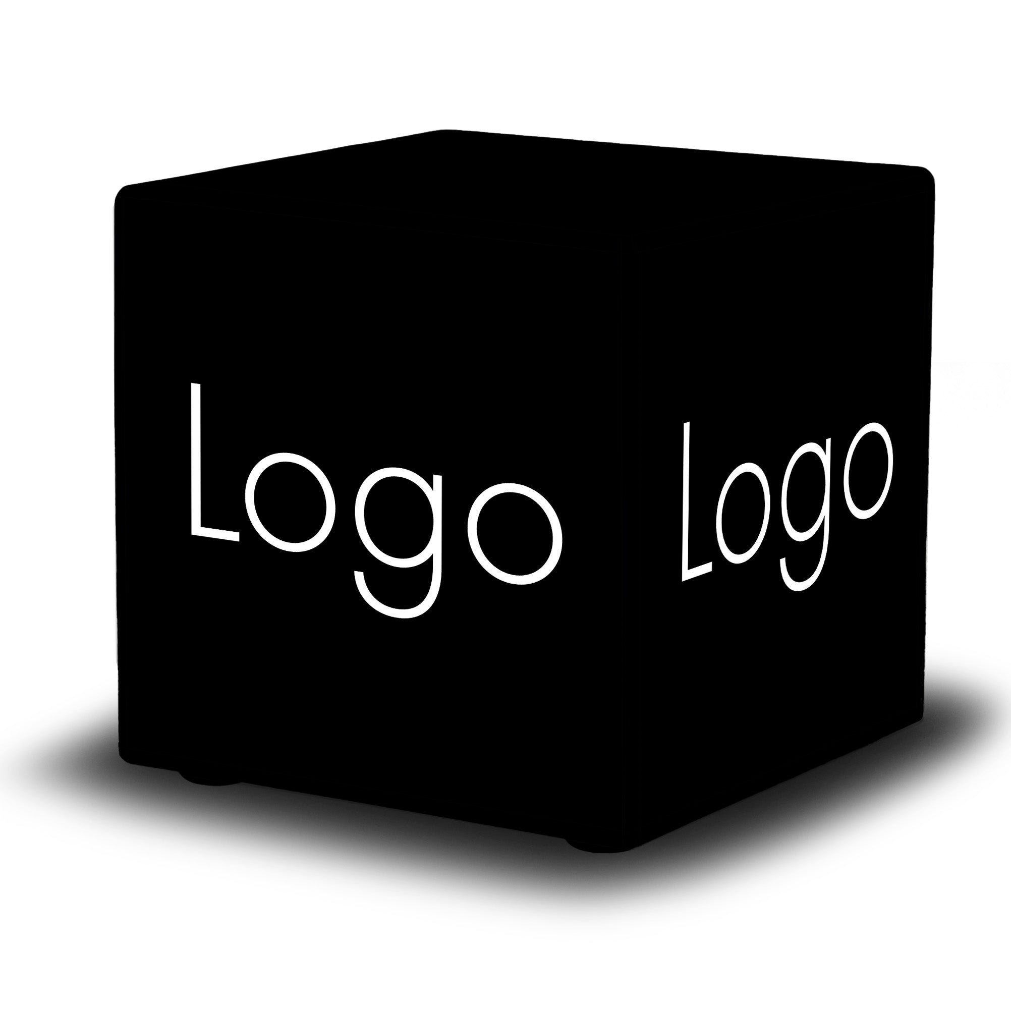 Custom Logo Light LED Cube Block, Branded Advertising Lightbox for Cor ...