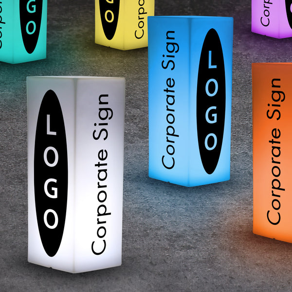 Frameless Light Boxes for Launch Parties, Lightboxes with Logo, Counte ...