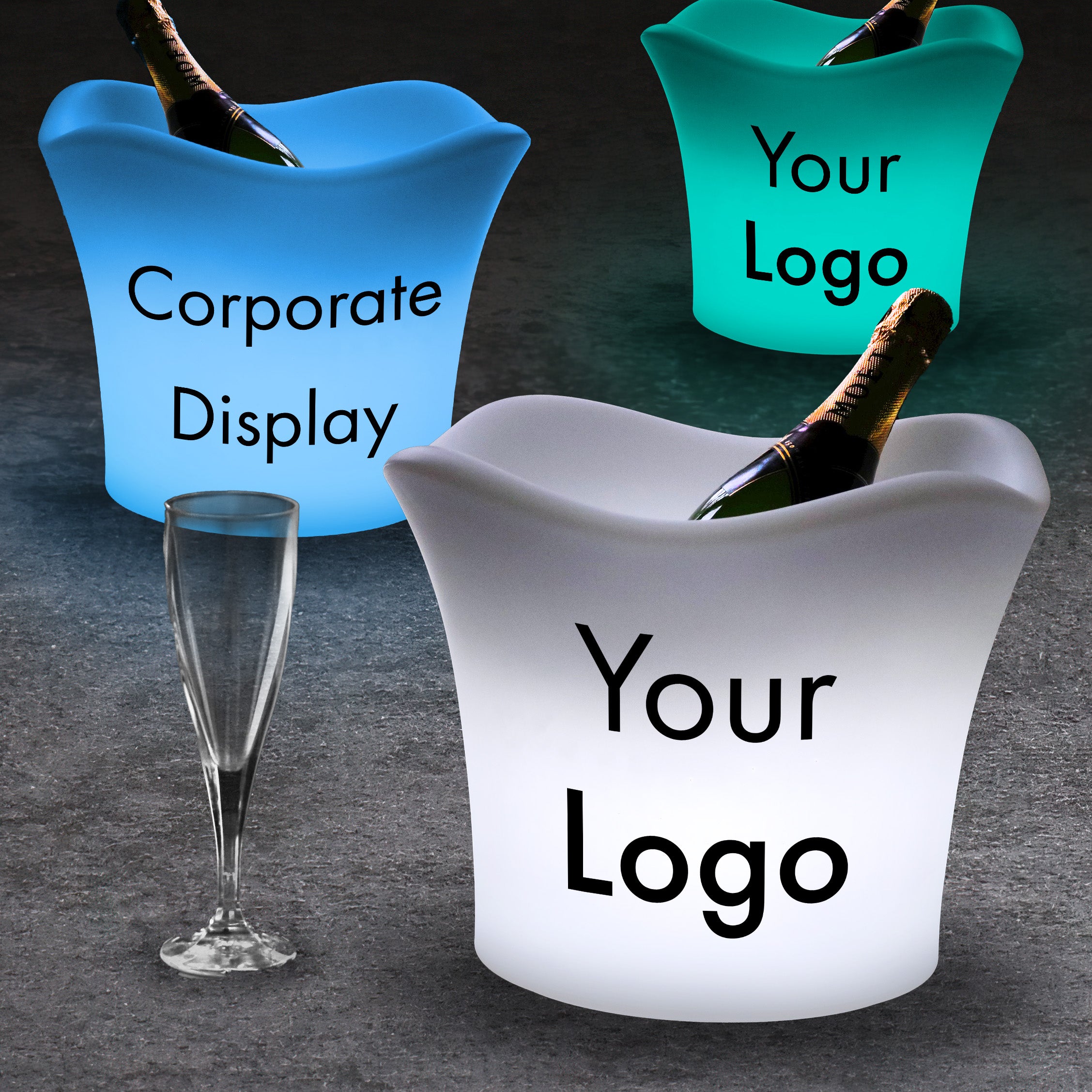 Corporate Centerpieces for Corporate Events, Graphic Light Boxes, Coun ...