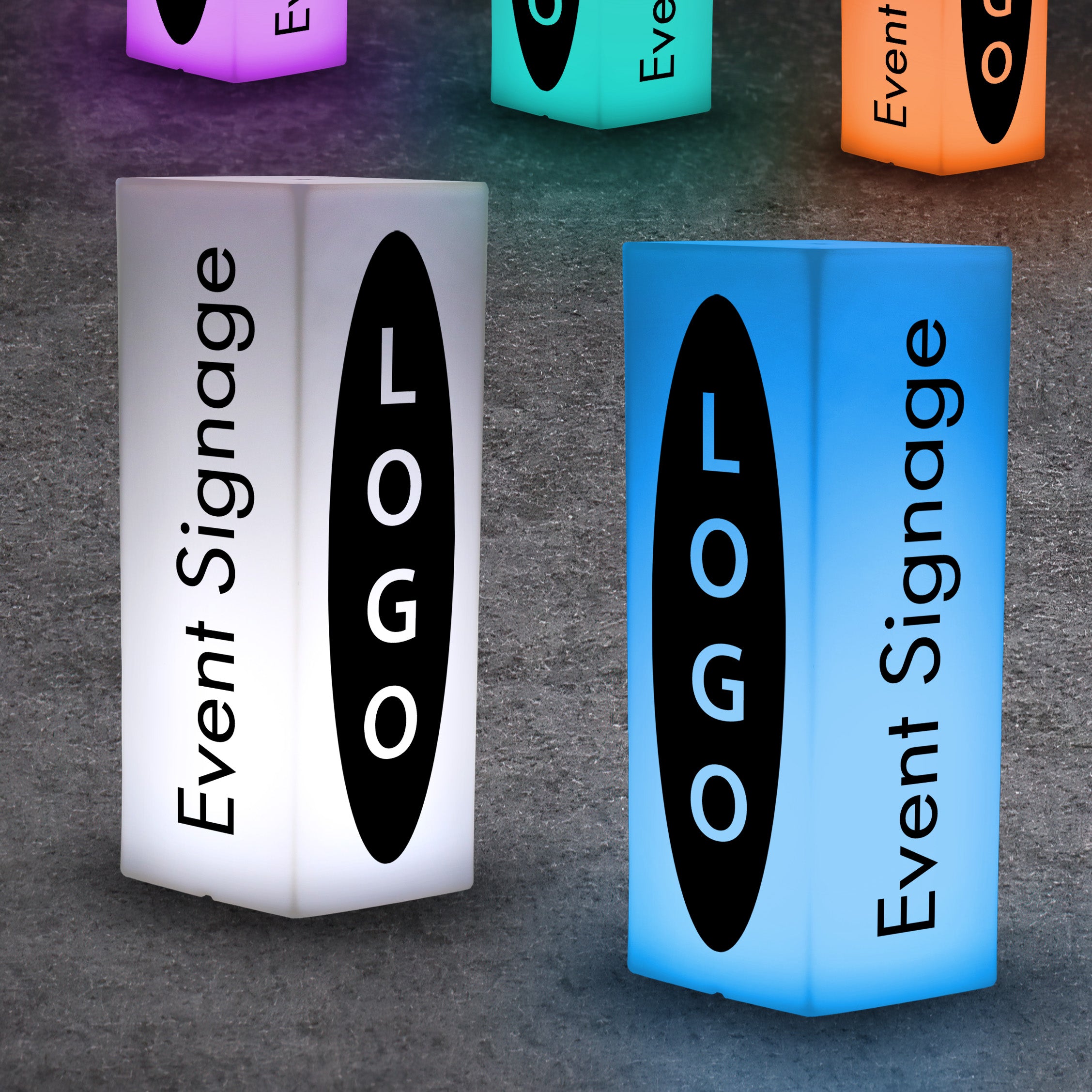 Customizable Light Boxes for Corporate Events, Illuminated Light Boxes ...