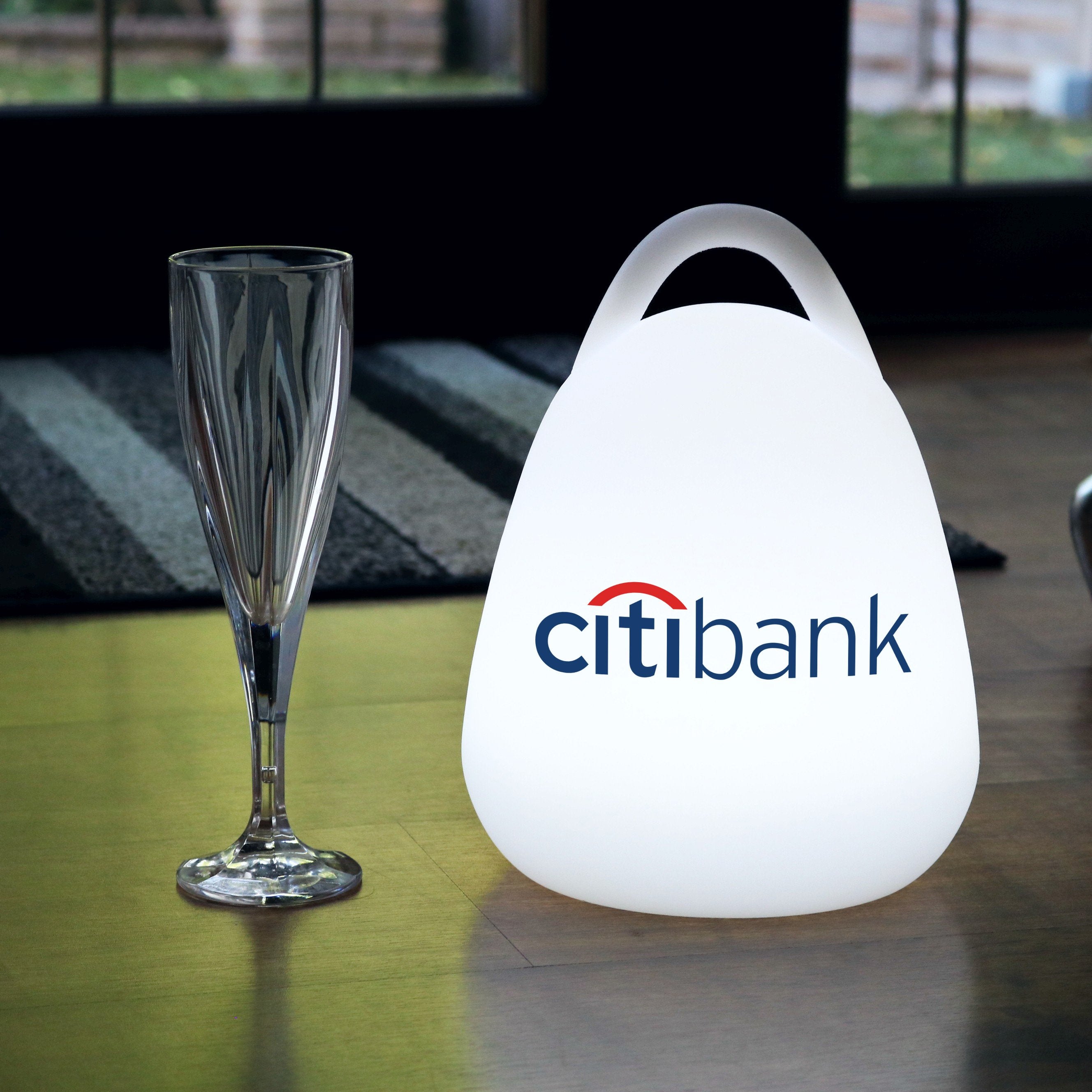 Custom Branded LED Lantern Lamp with Logo, Personalized Wireless Illum ...