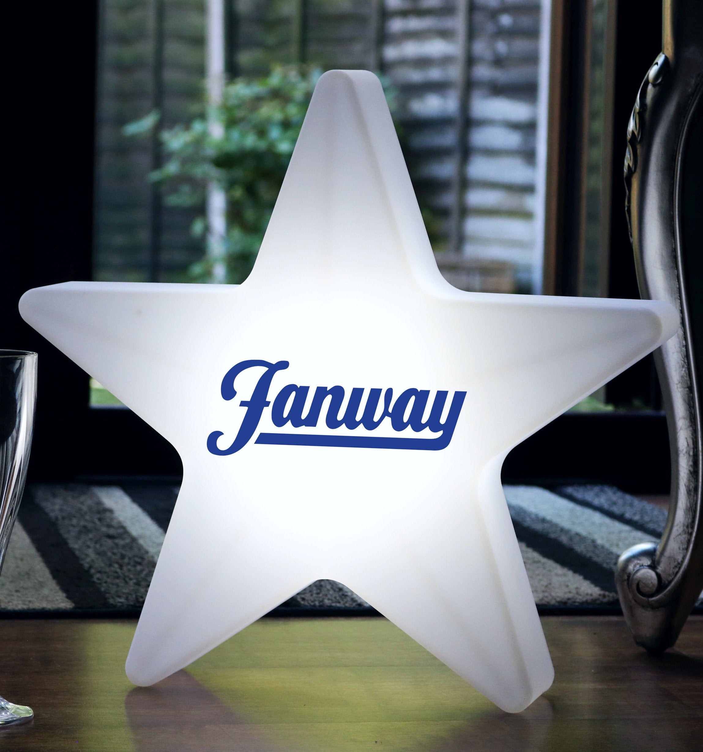 Personalized Backlit LED Star Light Box, Custom Branded Free-Standing ...